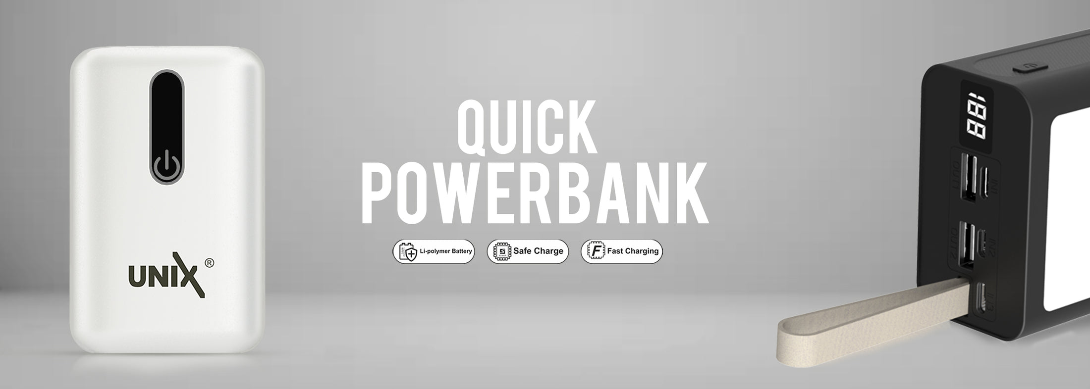Buy Power Bank - Stay Powered On-The-Go | Unix India